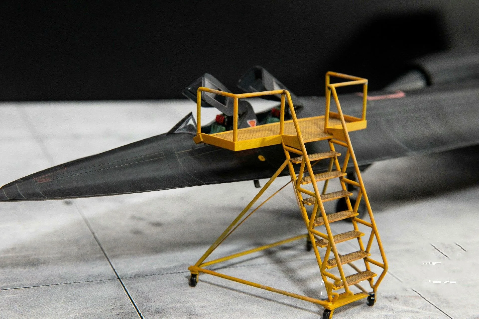 3d-printed-Boarding-stairs-for-1-48-scale-sr71-SR-71-Blackbird ...