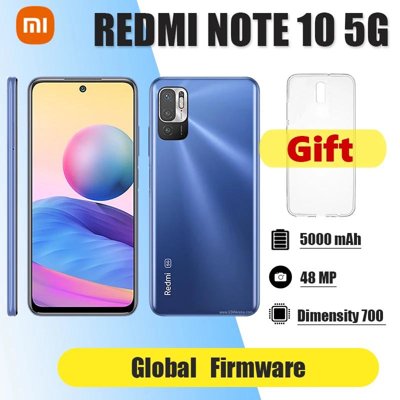 Xiaomi Smartphone Redmi Note 10 5G, NFC, Dimensity 700, 90Hz, pantalla ...