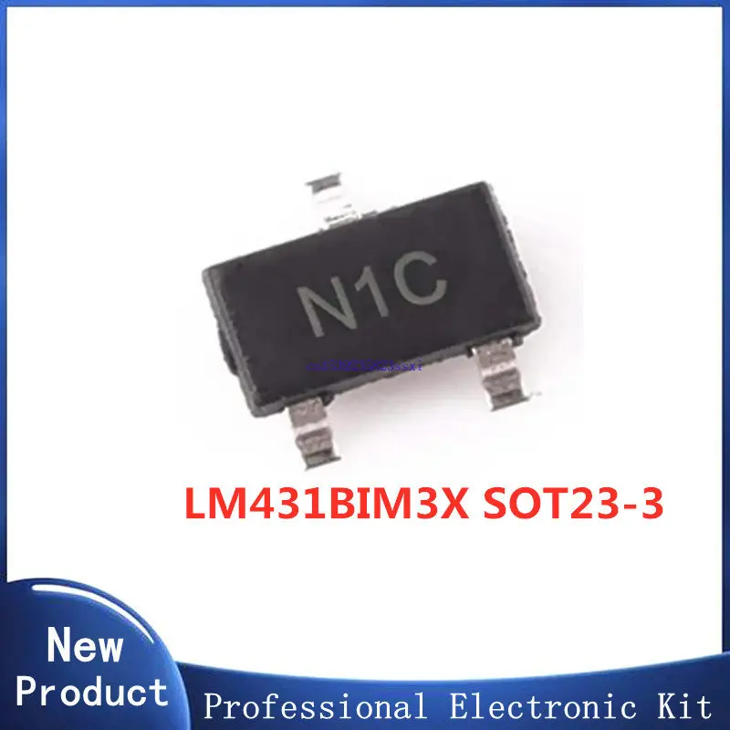 LM431BIM3X-screen-printing-N1C-PMIC-voltage-reference-chip-SMD-SOT23-3-new-imported-original ...