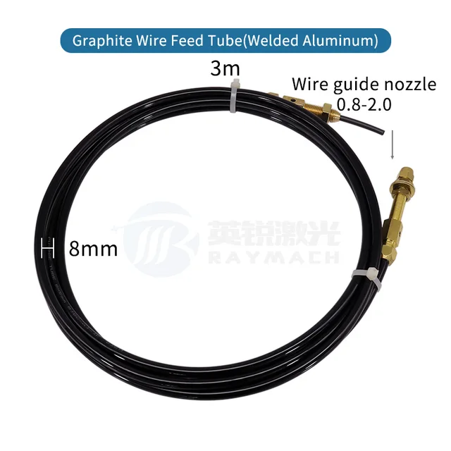 CQWY qilin Welding Wire Feeding Tube LASER Wire Liner Wire Feeder ...