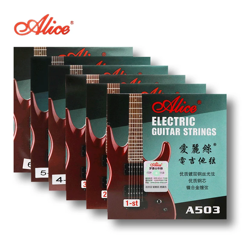Alice-A503-Strings-for-Electric-Guitar-Single-1-6-String-Nickel-Alloy ...