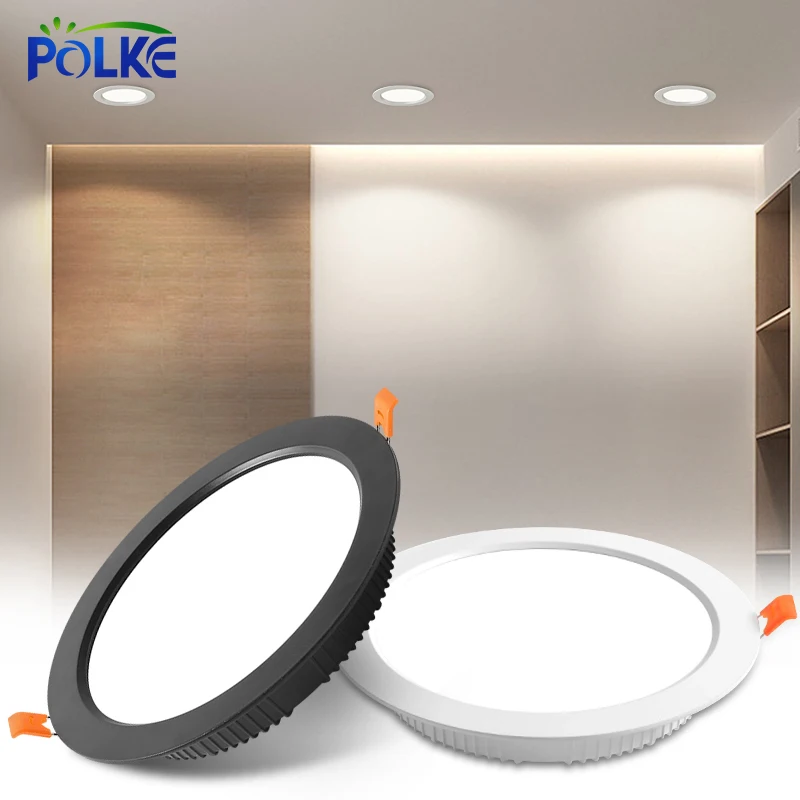 Ultra-Thin-LED-Downlight-5W-7W-15W18W-220V-Recessed-Ceiling-Light-Round ...