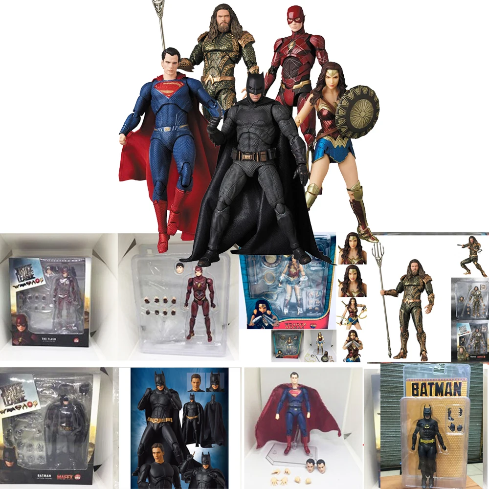 Marvel-Mafex-Figure-Cyborg-Flash-Wonder-Bruce-Wayne-Aquaman-John-Wick ...