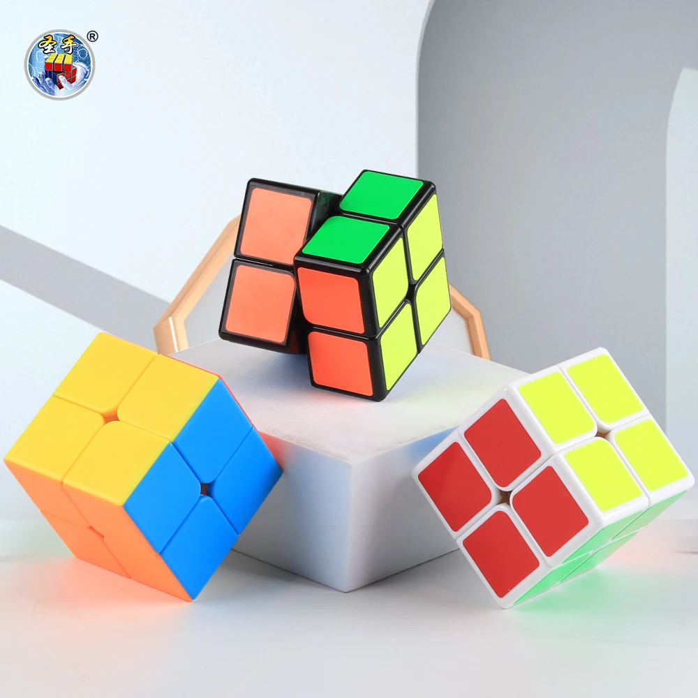 SENGSO-Speed-Cube-2x2-Sticker-Stickerless-Magic-Cube-Profession-Puzzle ...