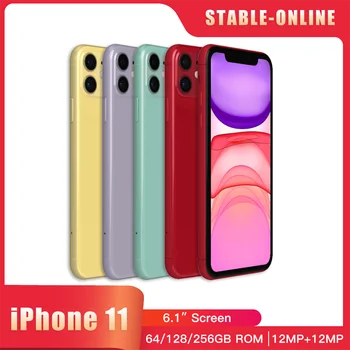 Original Apple iPhone 11 4G Mobile Phone NFC 4GB RAM 64/128/256GB ROM 6 ...