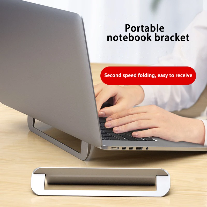 Portable-Laptop-Stand-for-Desk-Zinc-Alloy-Foldable-Notebook-Laptop ...