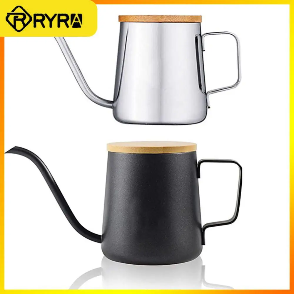 350ml-Coffee-Pot-Stainless-Steel-Long-Narrow-Spout-Goose-Neck-Kettle ...