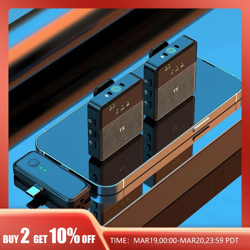 Wireless-Lavalier-Microphone-with-3-5mm-Audio-Cable-Lapel-Mic-For ...