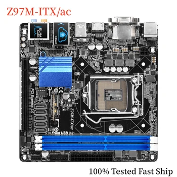 For Asrock Z97M-ITX/ac Motherboard Z97 32GB LGA 1150 DDR3 Mainboard 100 ...