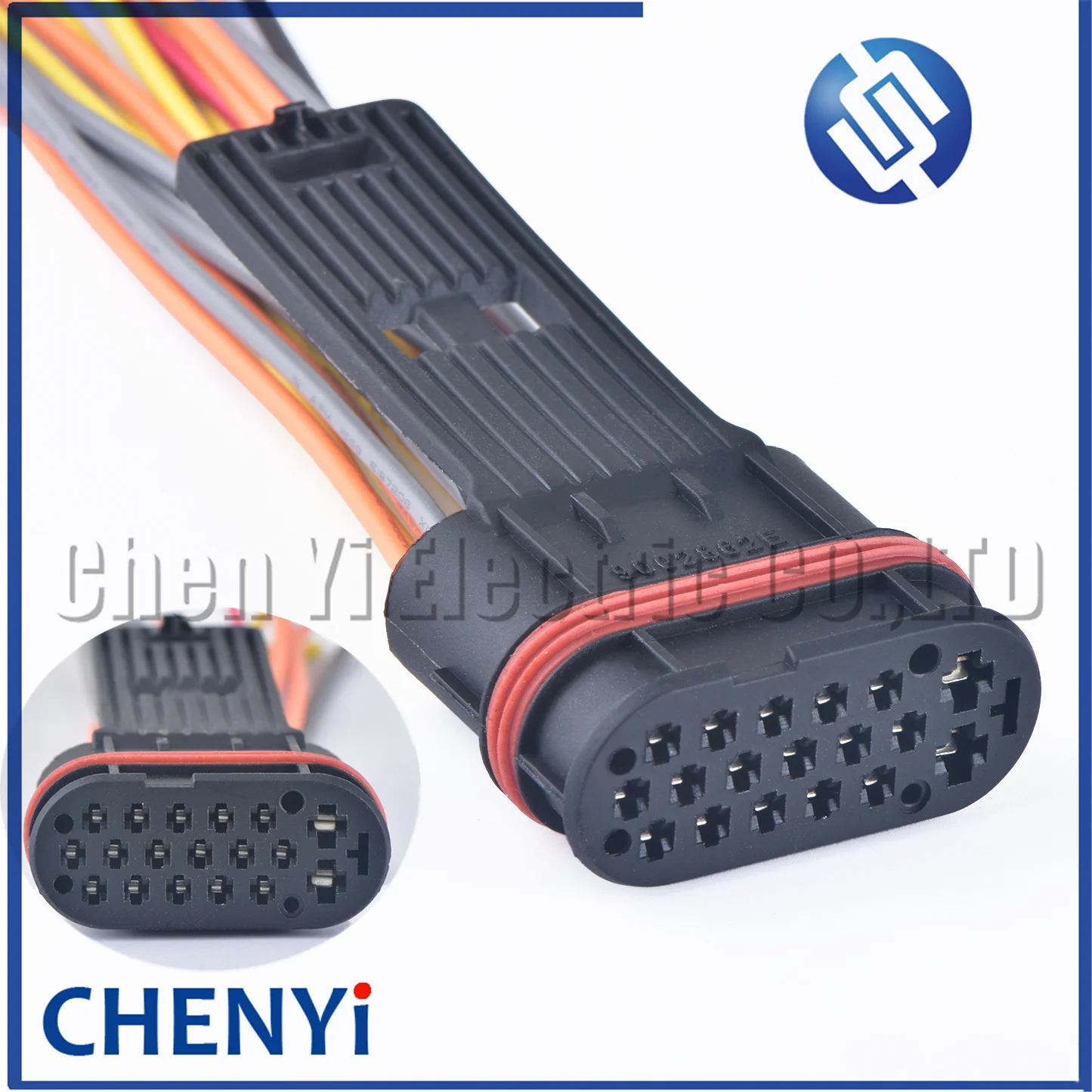 18-Pin-way-1-5-3-5mm-Composite-waterproof-Harness-plug-auto-connectors ...