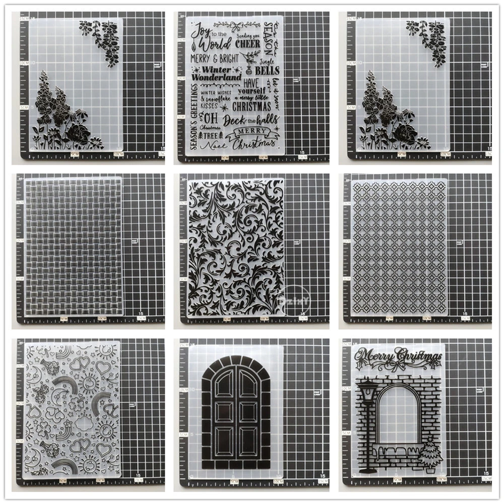 (29 Styles) Lace Embossing Folders For Papers Photo Album Making Card ...