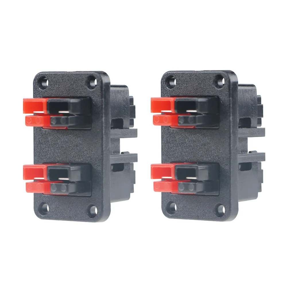 45A 600V Plug Fixed Mounting Bracket Panel Power Single Pole 4 position ...