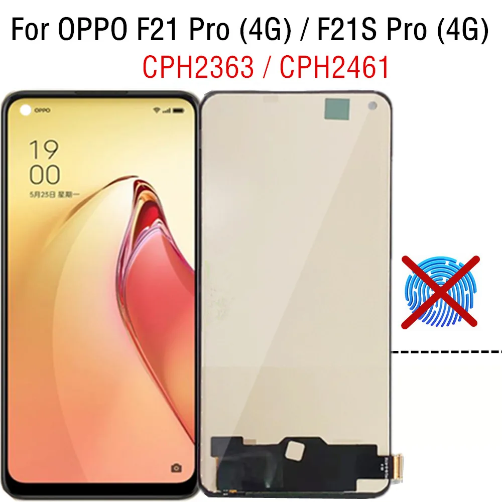 TFT LCD For OPPO F21 Pro 4G CPH2363 CPH2461 LCD Display, 54% OFF