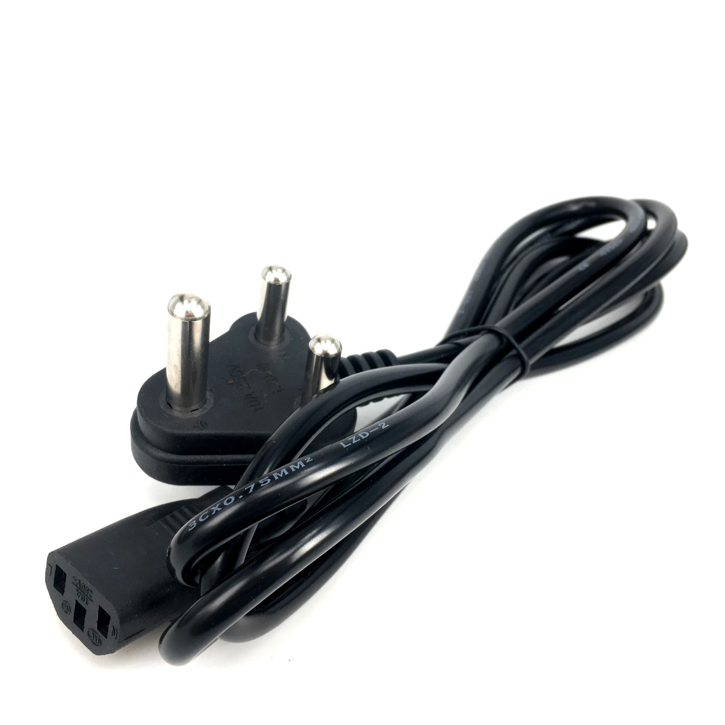 India-Standard-Power-cord-Type-D-Adapter-Plug-to-IEC320-C13-Kettle ...
