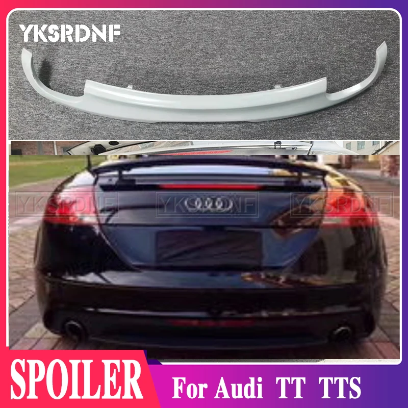 Carbon-Fiber-Rear-Bumper-Diffuser-Lip-for-Audi-TTS-2008-2014-TT-2013 ...