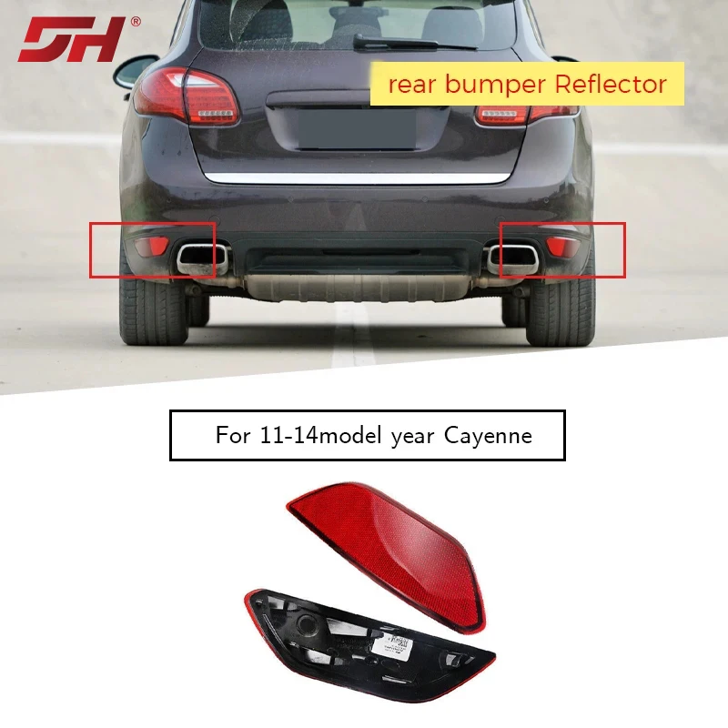 95863110500 95863110600 Car rear bumper reflector Rear Tail Light Lamp ...