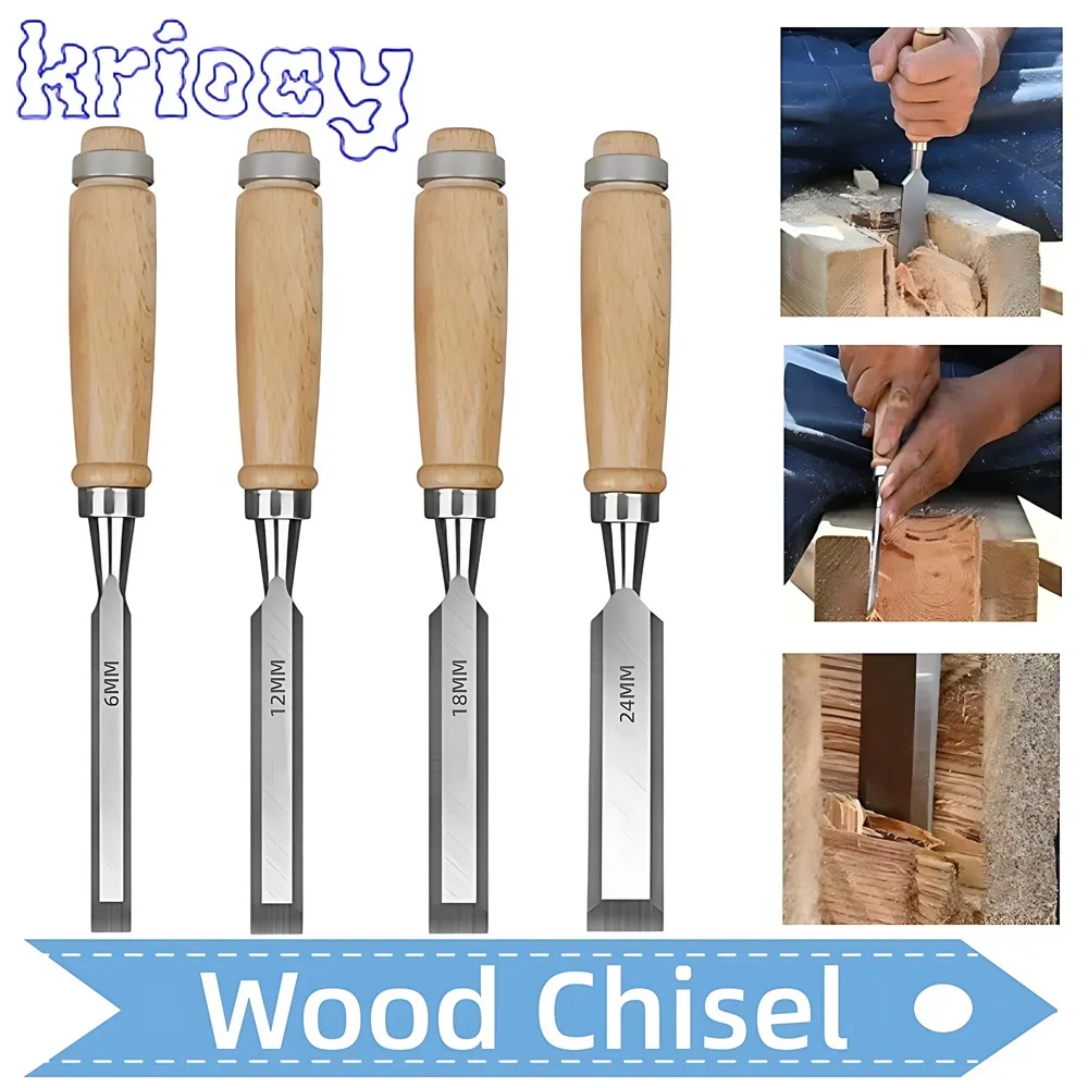 1-5pc-Woodworking-Chisels-Carbon-Steel-Woodcut-Wood-Sculpture-Carpenter ...