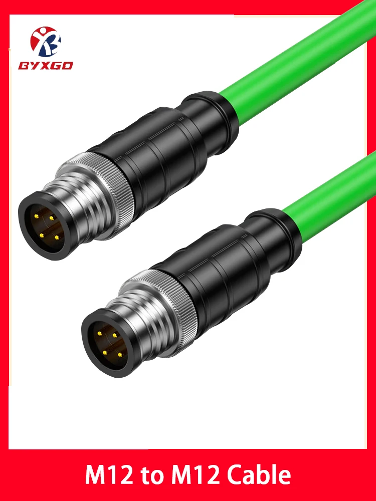 Industry-Network-Cable-M12-Male-Female-4-8-Pin-A-D-X-Type-RJ45-Camera ...