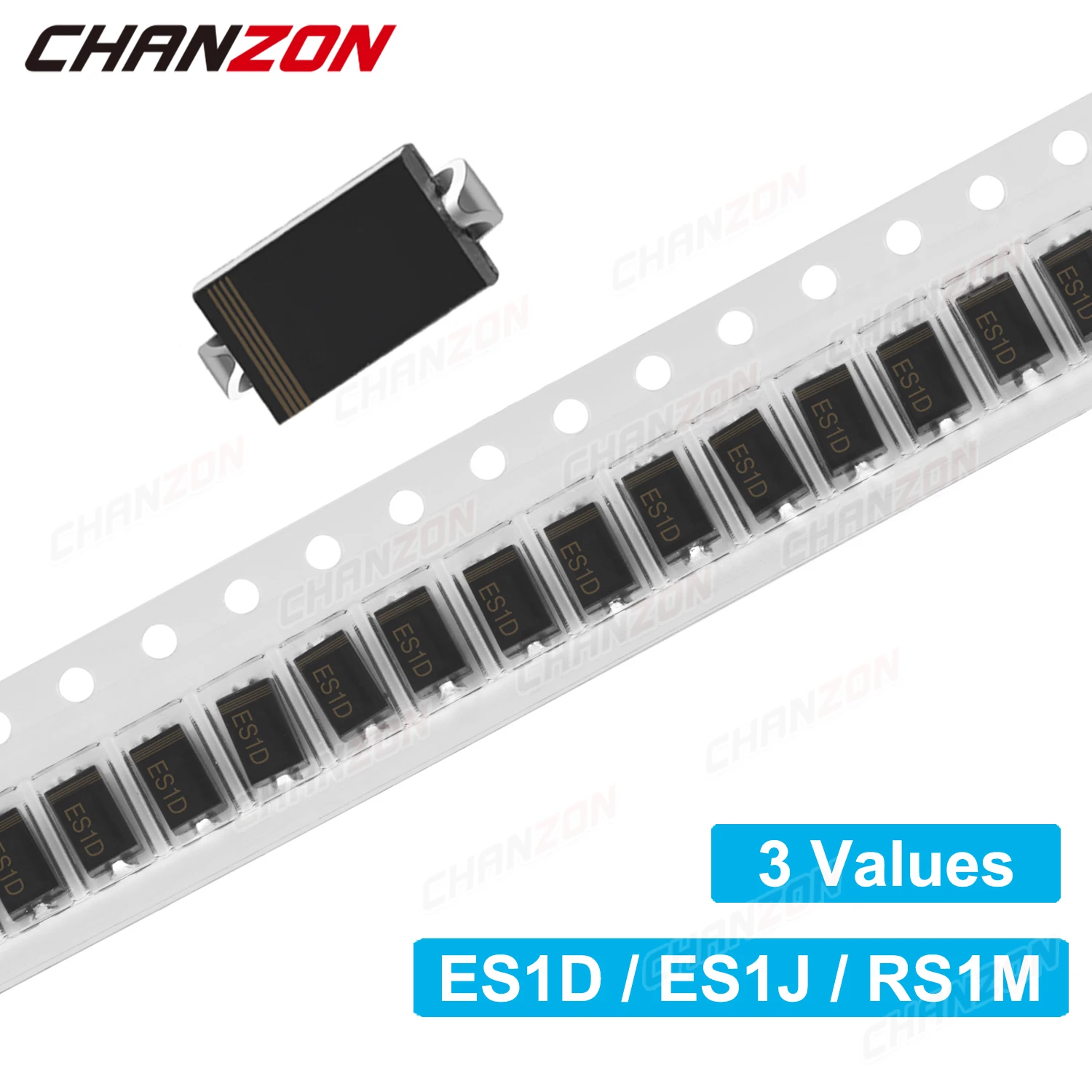 Original Ultra Super Fast Recovery Diode Rectifier Es1d Es1j Rs1m Sma Do-214ac 1a 200v 600v ...
