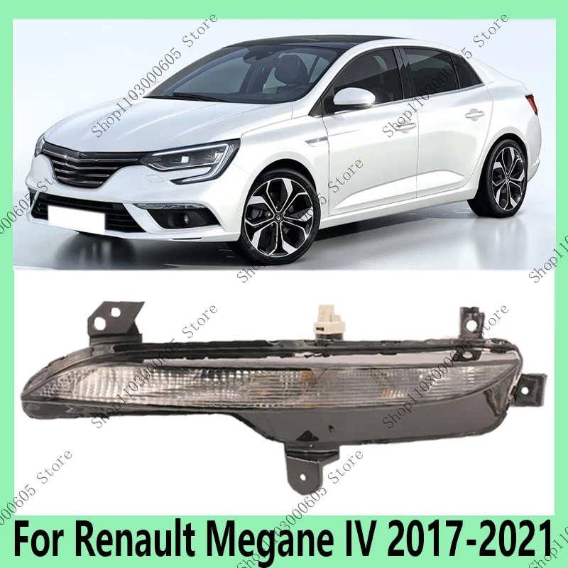 For Renault Megane IV 2017-2021 Auto Parts Front Bumper Daytime Running ...