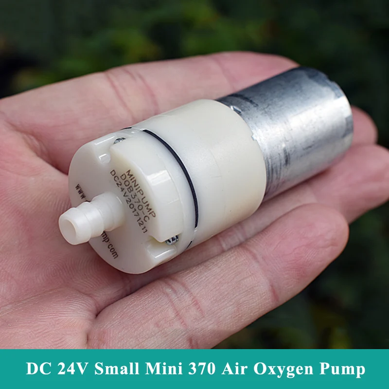 DQB370 DC 12V-24V Large Flow Small Mini 370 Motor Air Pump Oxygen ...