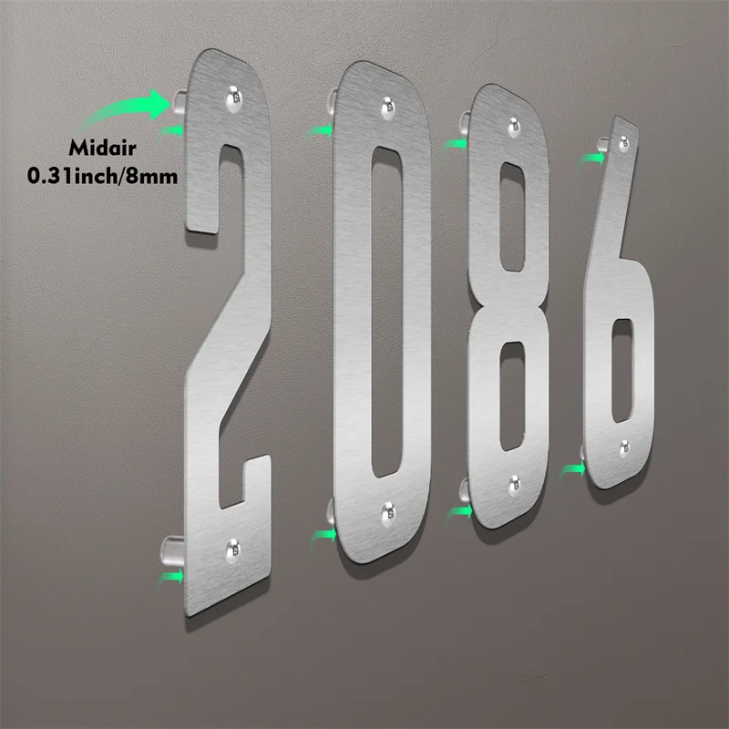 Stainless-stell-size-3-8-inch-home-house-number-outdoor-sign-decor ...