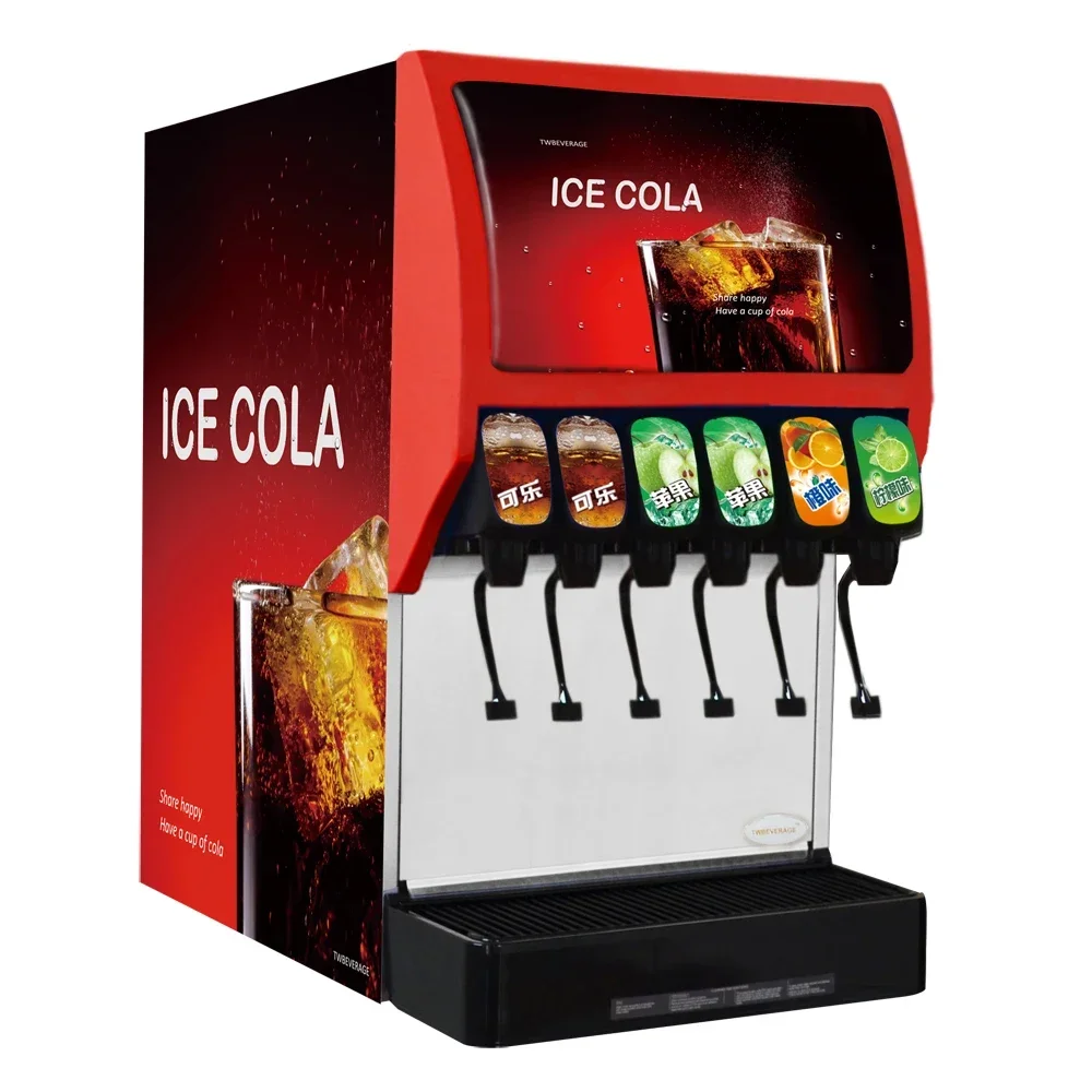 Restaurant-Commercial-6-Flavour-Carbonated-Beverage-Fountain-Soda ...