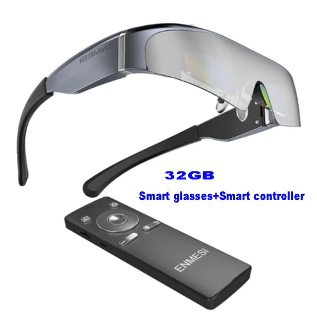 2023 New 3D Smart Glasses Portable HD Private Giant Screen Viewing ...
