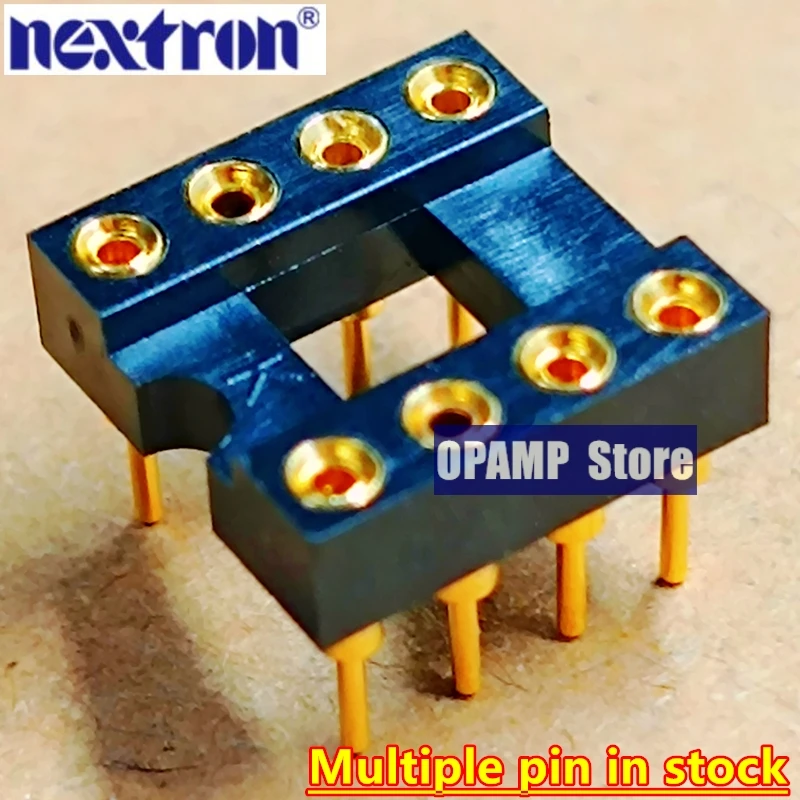 NEXTRON Fully gold-plated IC socket, 8pin 14pin 16pin 28pin all in ...