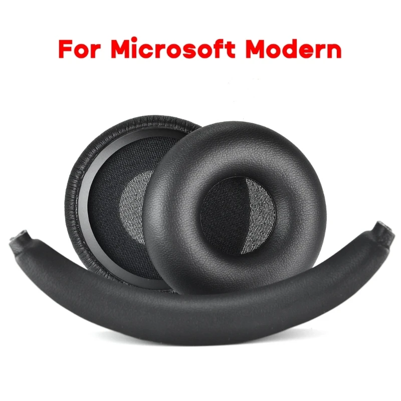 Headset-Ear-Pads-Ear-Cushion-Headband-for-Microsoft-Modern-Wireless-USB ...