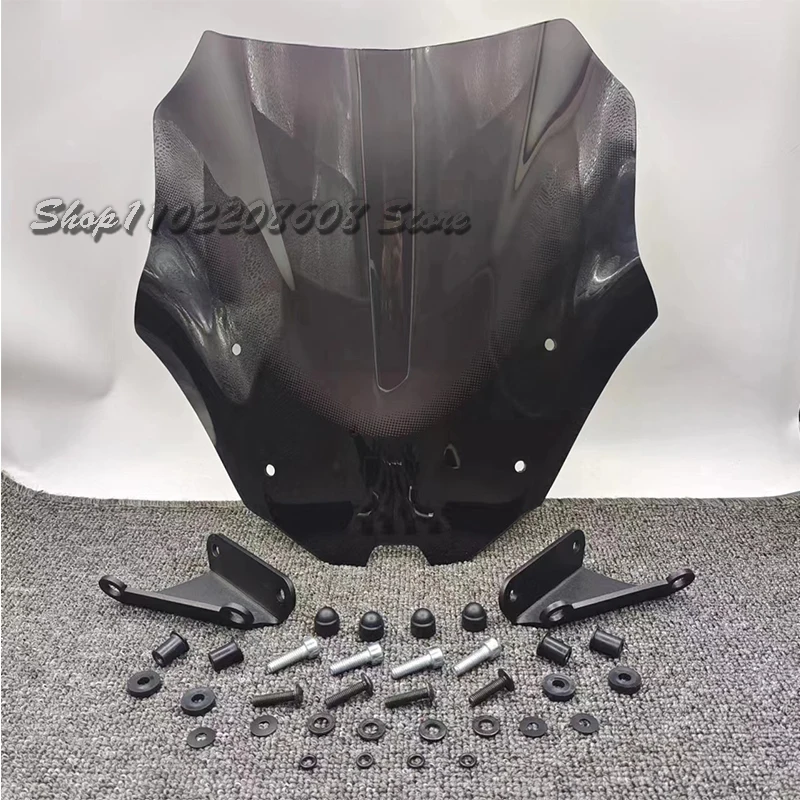 2023 motocicleta windshield windscreen frente defletor de vento ...