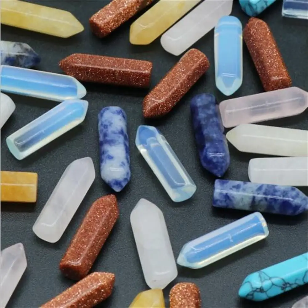 1Pc-Mini-Hexagonal-Column-Natural-Stones-Polished-Single-Pointed-Wand ...