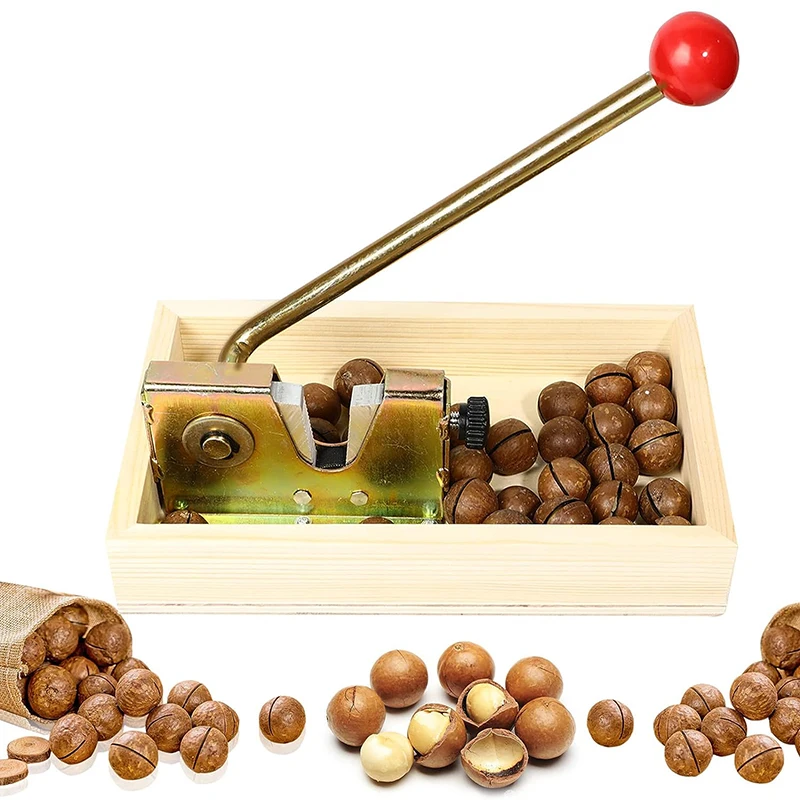 Manual-Nutcracker-Nut-Tong-Macadamia-Nut-Cracker-Adjustable-Pecan ...