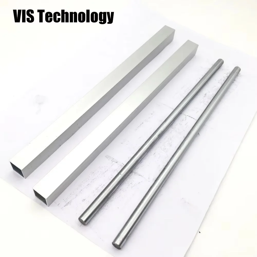2pcs/lot Square bar 6063 Aluminium Tube Pipe Bracket 15*15*1mm 350mm ...