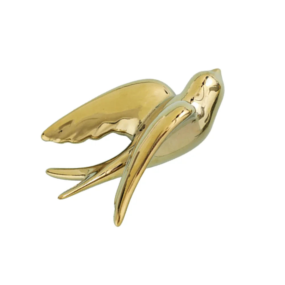 Wall Decor Bird Birds Ceramic Hanging Statue Bedroom Dove Mounted Doves ...