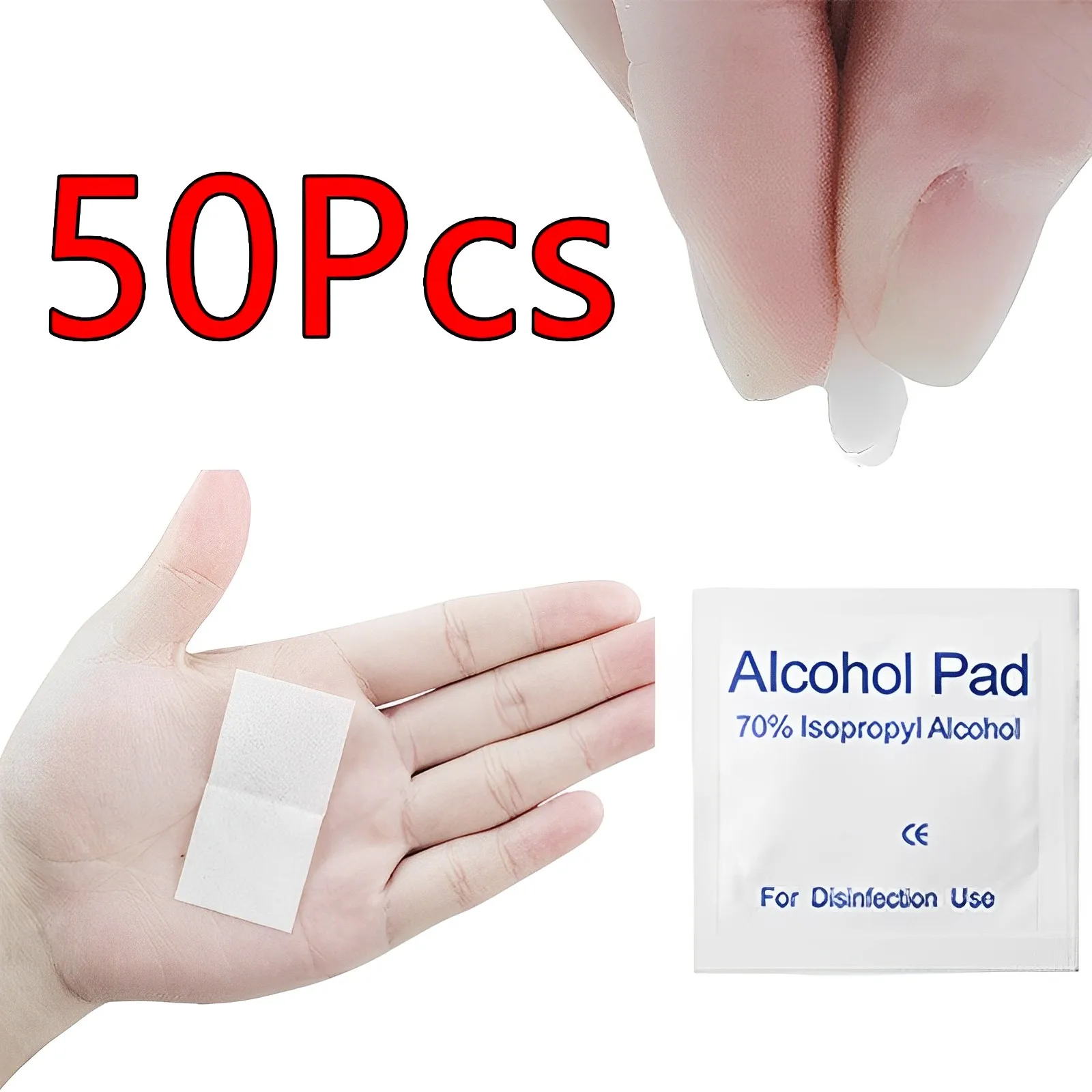 50Pcs-Disposable-Alcohol-Cotton-Pads-Car-Detailing-Clean-Tools-Car-Wash ...