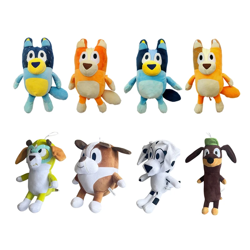 Juguetes-de-peluche-de-la-familia-Bluey-con-amigos-mu-eca-de-peluche-de ...