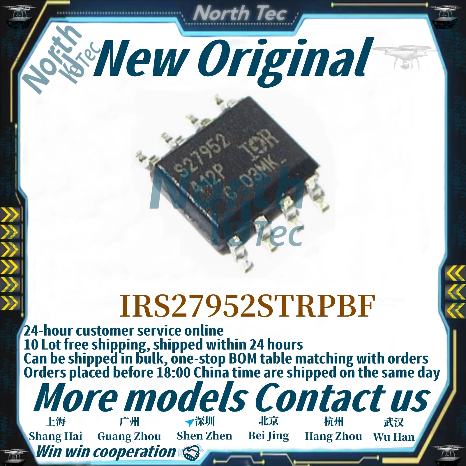 1pcs-Lot-New-Original-IRS27952STR-IRS27952STRPBF-SOP-8-in-stock-S27952 ...