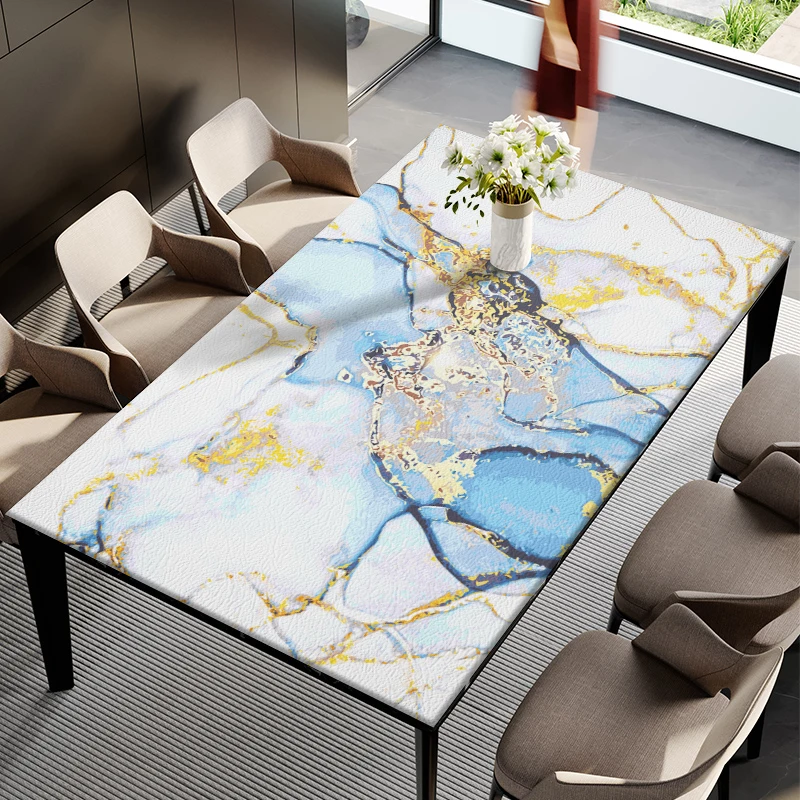 Kitchen-Tablecloth-Dining-Table-Countertop-Protective-Pad-Marble ...