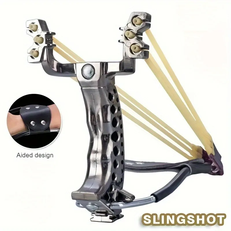 Hunting-Fishing-Slingshot-Shooting-Catapult-Bow-Arrow-Rest-Bow-Sling ...