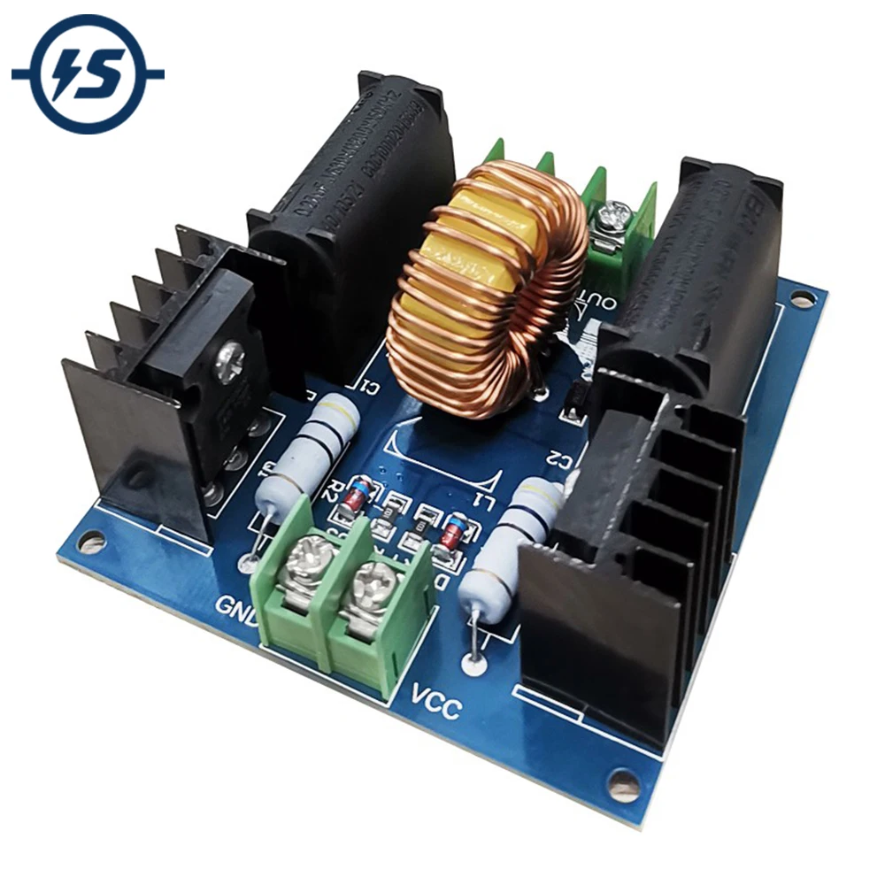 ZVS-Induction-Heating-Driver-Board-200W-ZVS-Tesla-Coil-Heater-Flyback ...