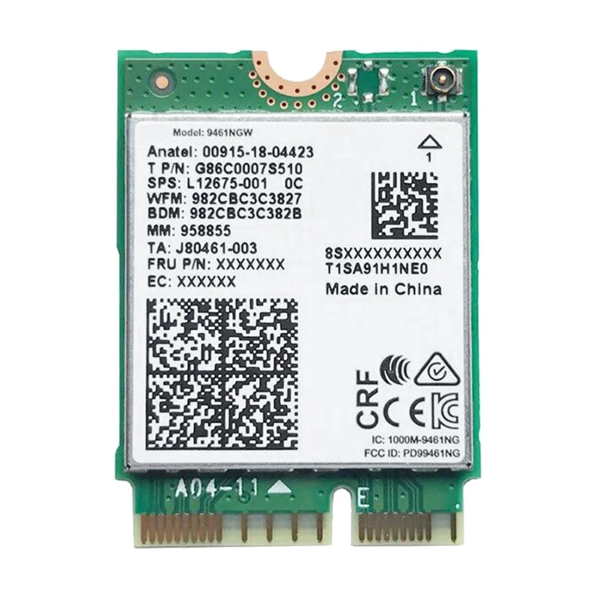 Cart-o-WiFi-sem-fio-para-Intel-802-11AC-Dual-Band-M2-Chave-E-CNVI ...