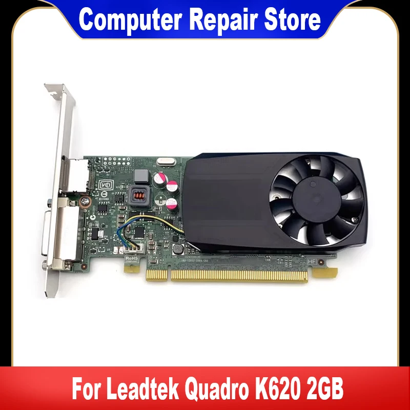 For Leadtek Quadro K620 2GB Professional Graphics Card 2D Design 3D ...