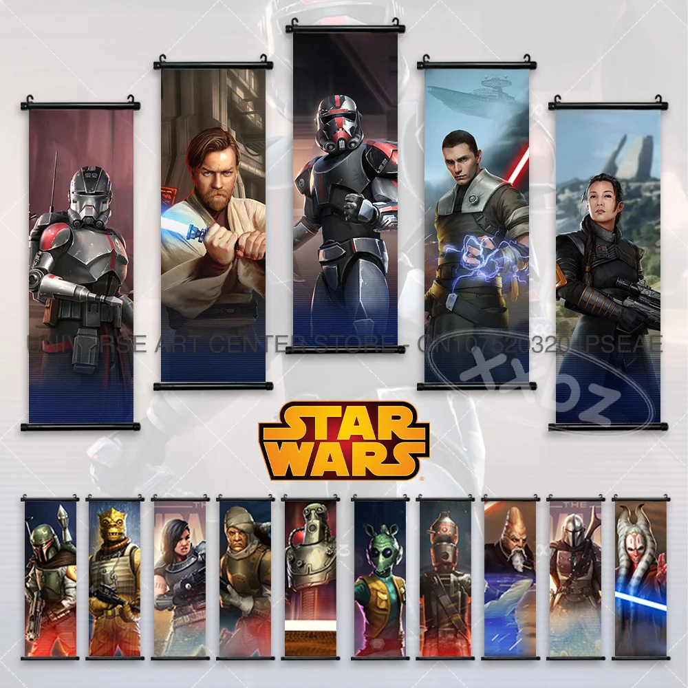 Star-Wars-The-Bad-Batch-Poster-Hunter-Hanging-Painting-Wrecker-Wall-Art ...