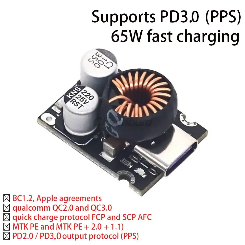Support-PD3-0-PPS-65W-fast-charge-module-Qualcomm-QC2-0-and-QC3-0 ...