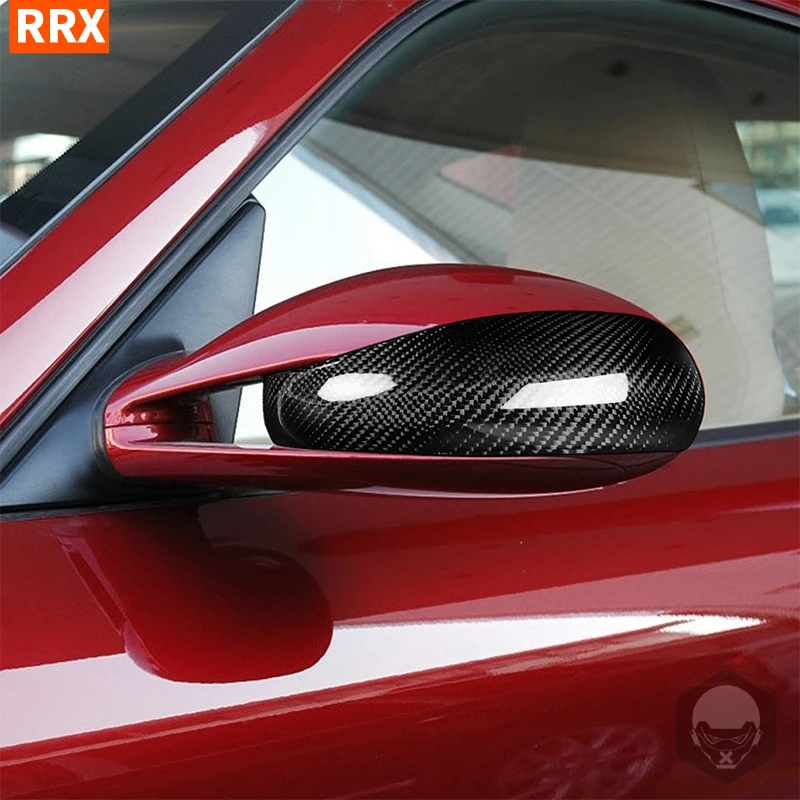 Rearview-Mirror-Cover-Caps-Trim-For-Porsche-911-997-1-2005-2006-2007 ...