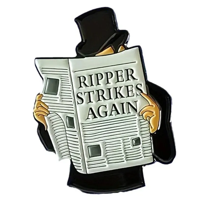Ripper-Strikes-Again-Anime-Enamel-Pins-Metal-Brooch-Badge-Fashion ...