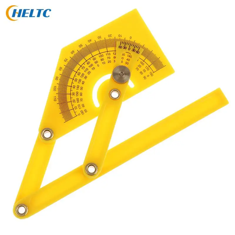 Precise Protractor And Angle Finder Woodworking Measurement Tools 0° To ...