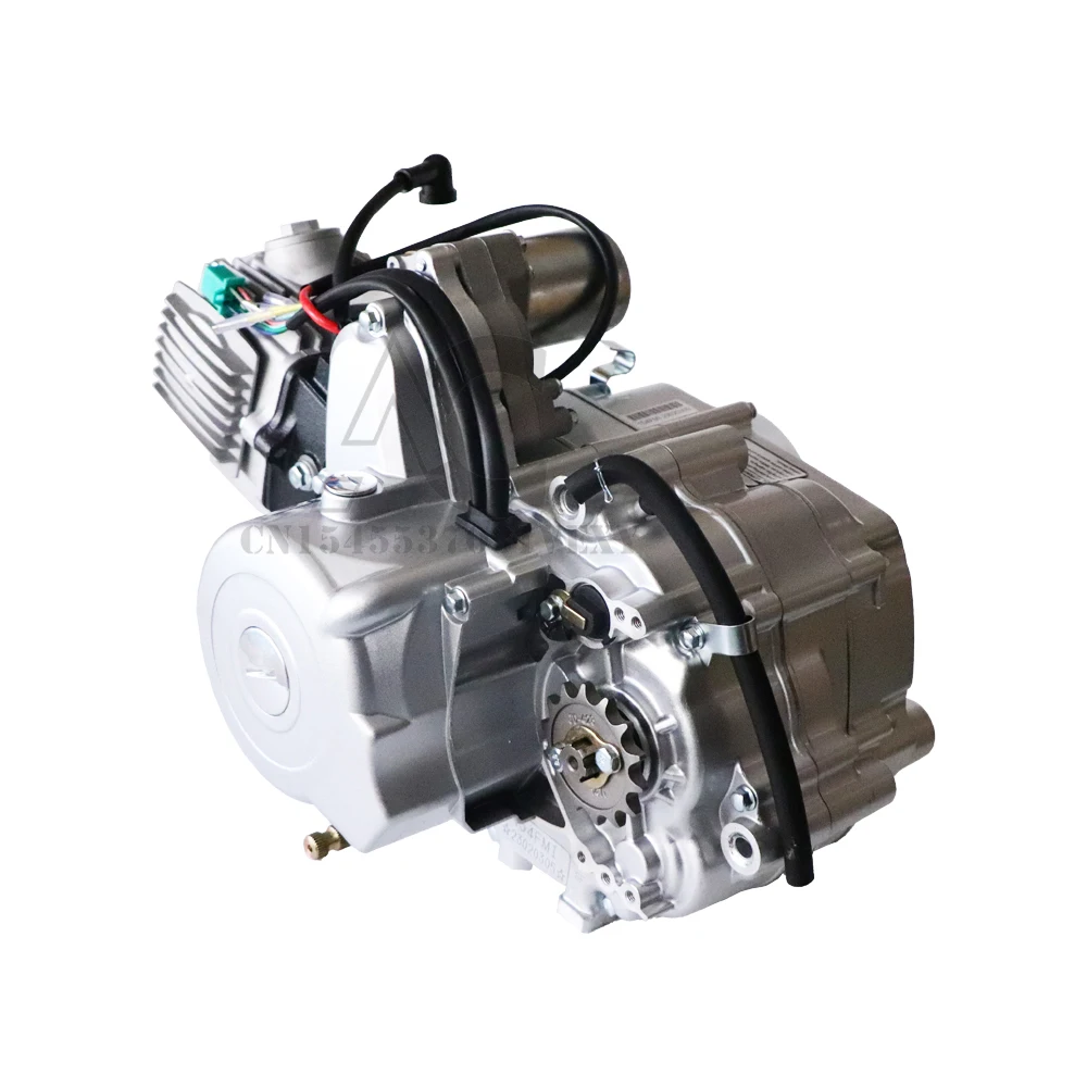 Motorcycle horizontal 110cc 3+1 reverse engine for Go kart, ATV, Quad ...