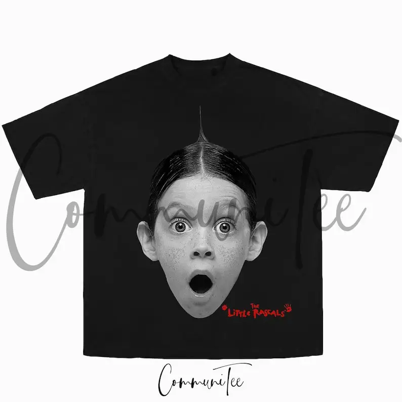 Alfalfa-Little-Rascals-Movie-Film-Rap-Tee-Big-Face-Head-Vintage-90s ...